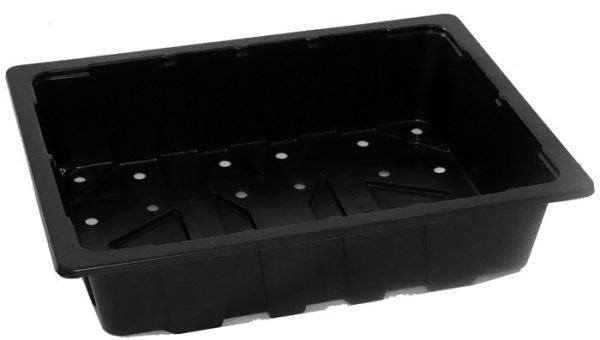 Half trays with drainage x 500 | H. Smith Plastics Ltd